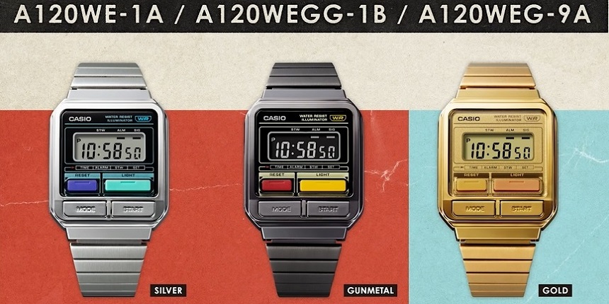 Casio Vintage A120 představení | Hodinky-365.cz