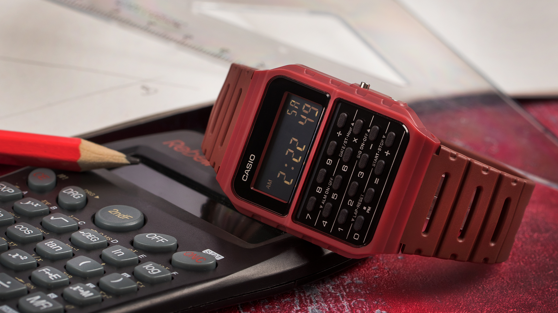 Casio CA-53W: digitálky s kalkulačkou, céčka a klid...