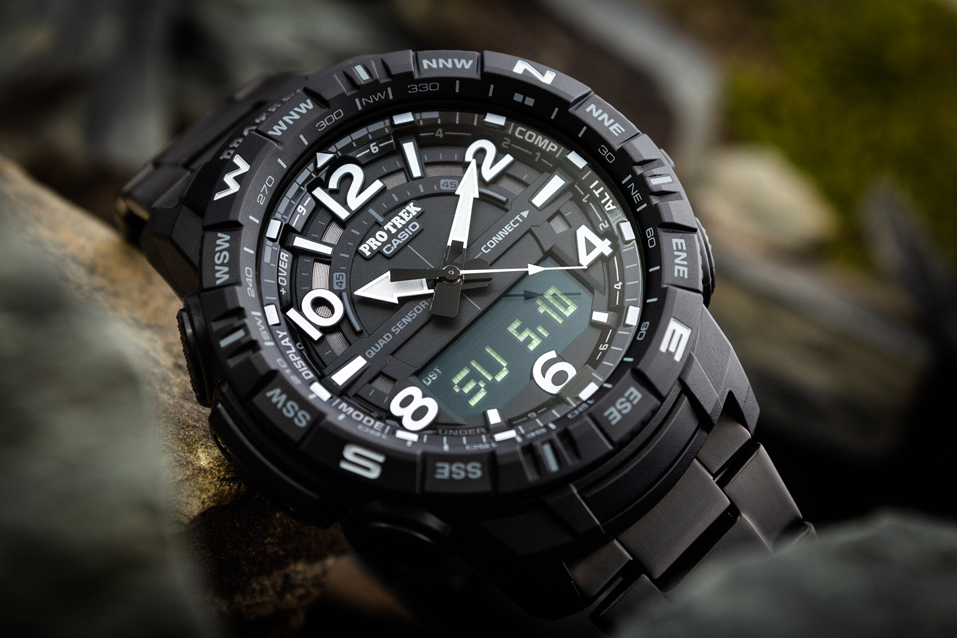 Casio PROTREK PRT-B50: Našlapaný základ | Hodinky-365.cz