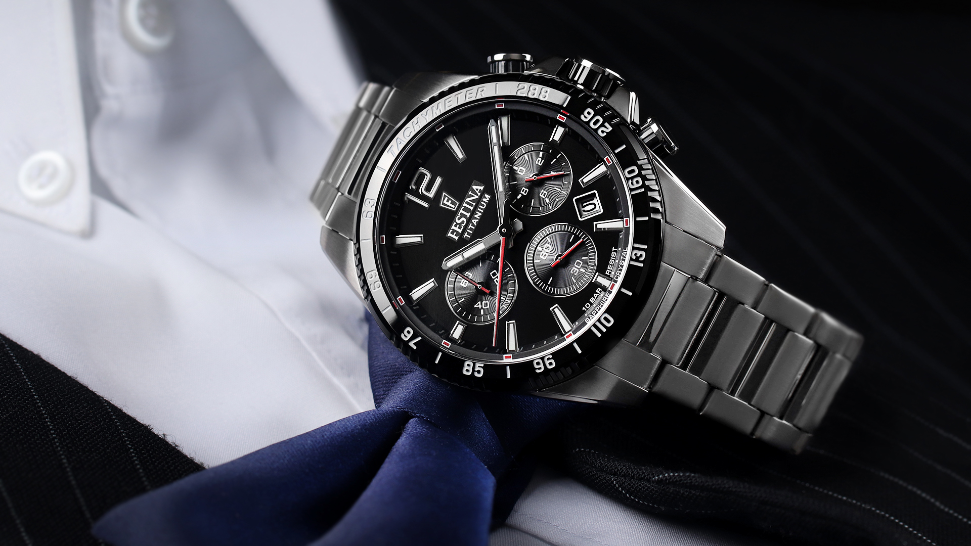 Festina Titanium Sport Chronograph – lehké, elegantní, mužné