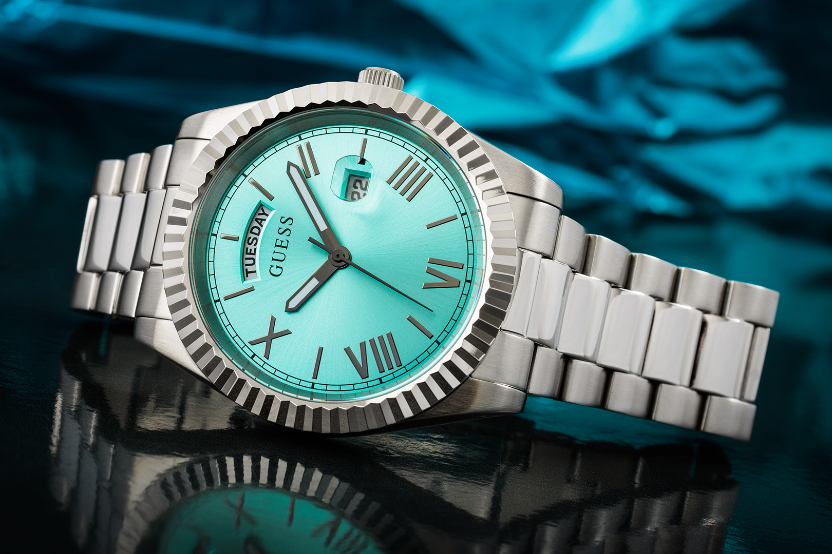 Tiffany Blue - fotogalerie hodinek v barvě drozdího vejce