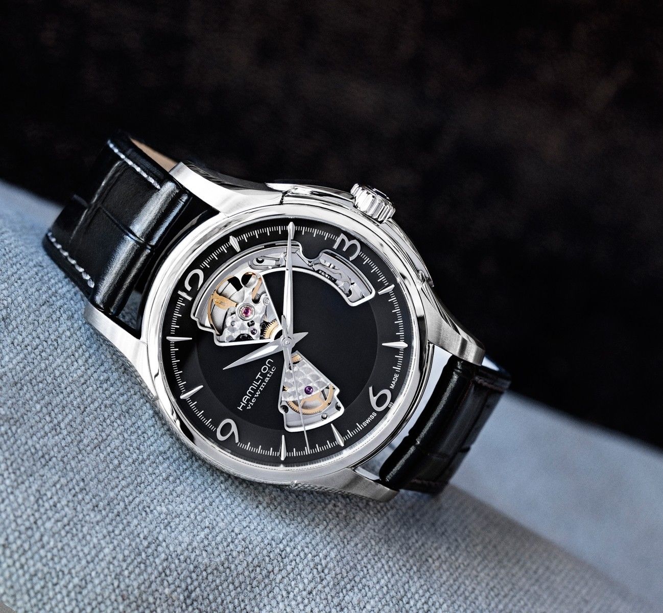 Hamilton Jazzmaster Open Heart Auto H32705731 | Hodinky-365.cz
