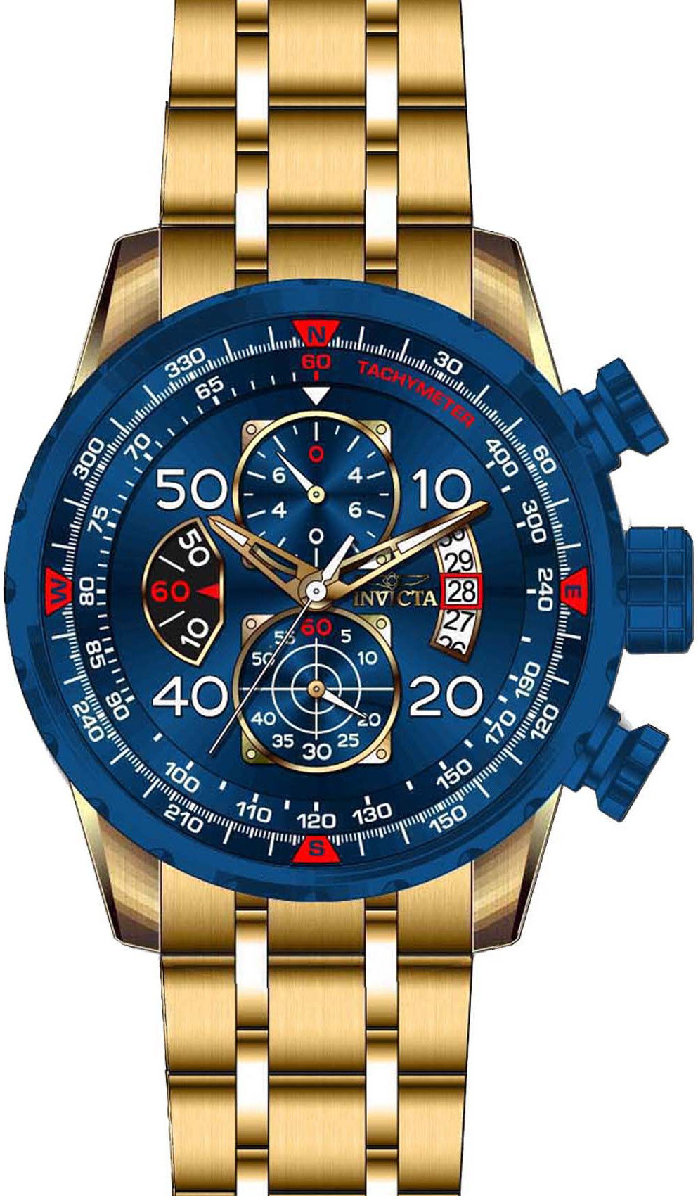 Invicta Aviator Quartz Chronograph 19173 | Hodinky-365.cz