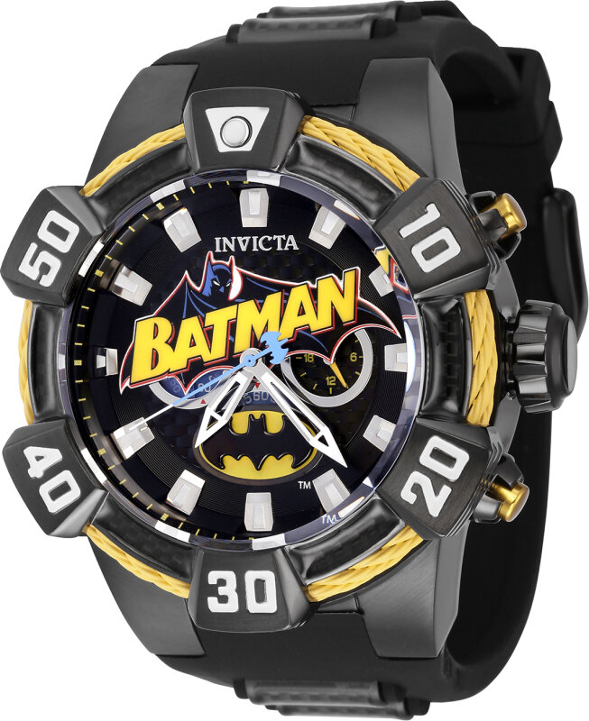 Invicta DC Comics Quartz 41113 Batman Limited Edition 4000pcs | Hodinky ...