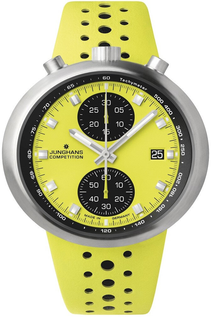 Junghans Performance 1972 27/4305.00 Limited Edition FIS Lemon 150pcs ...