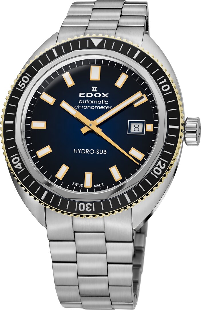 Edox Sport Hydro Sub Date Automatic 80128-357jnmbud Limited Edition ...