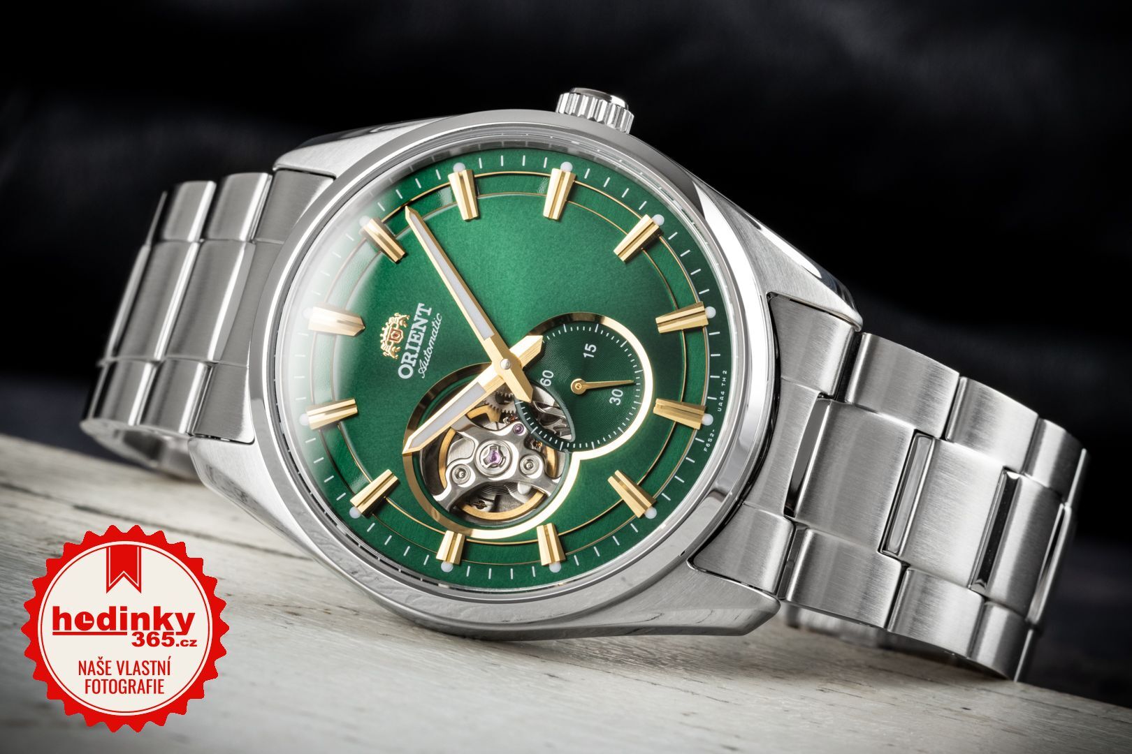 Orient Contemporary Semi-skeleton Automatic RA-AR0008E10B | Hodinky-365.cz