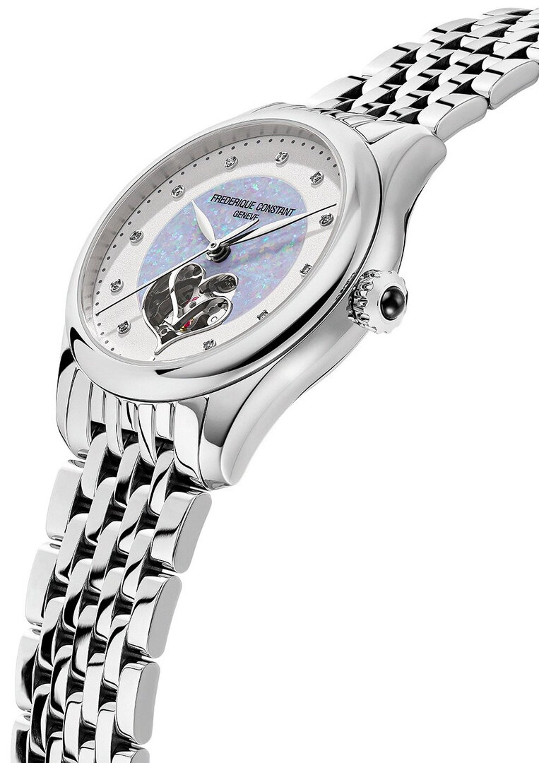 Frederique Constant Ladies Automatic Double Heart Beat FC-313OBD3B6B ...