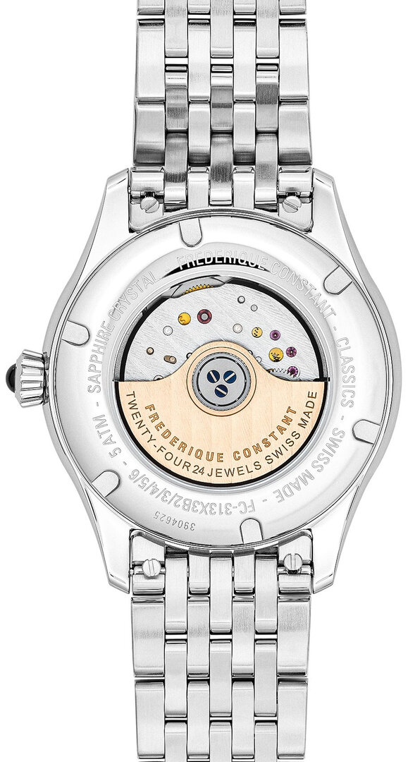 Frederique Constant Ladies Automatic Double Heart Beat FC-313OBD3B6B ...