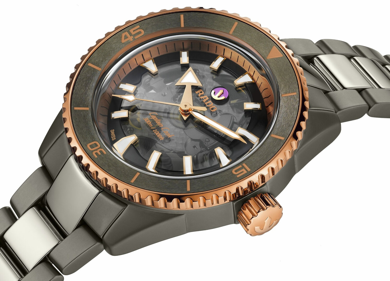 Rado Captain Cook High-Tech Ceramic Automatic R32128162 Hrithik Roshan ...