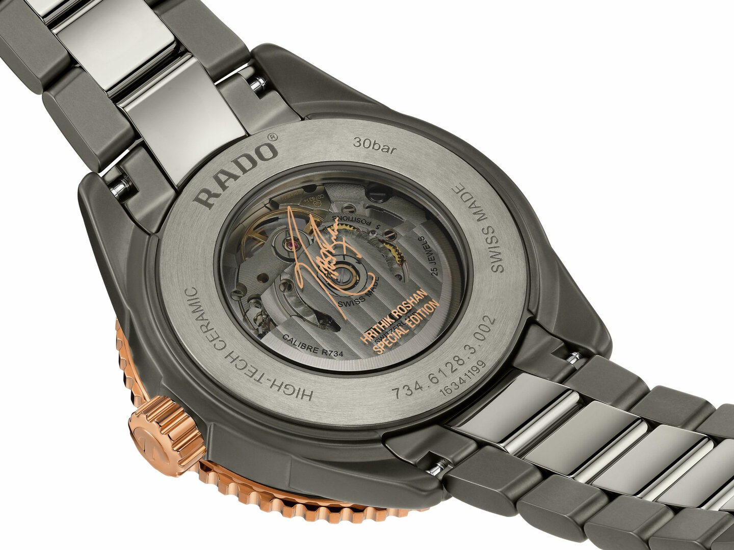 Rado Captain Cook High-Tech Ceramic Automatic R32128162 Hrithik Roshan ...
