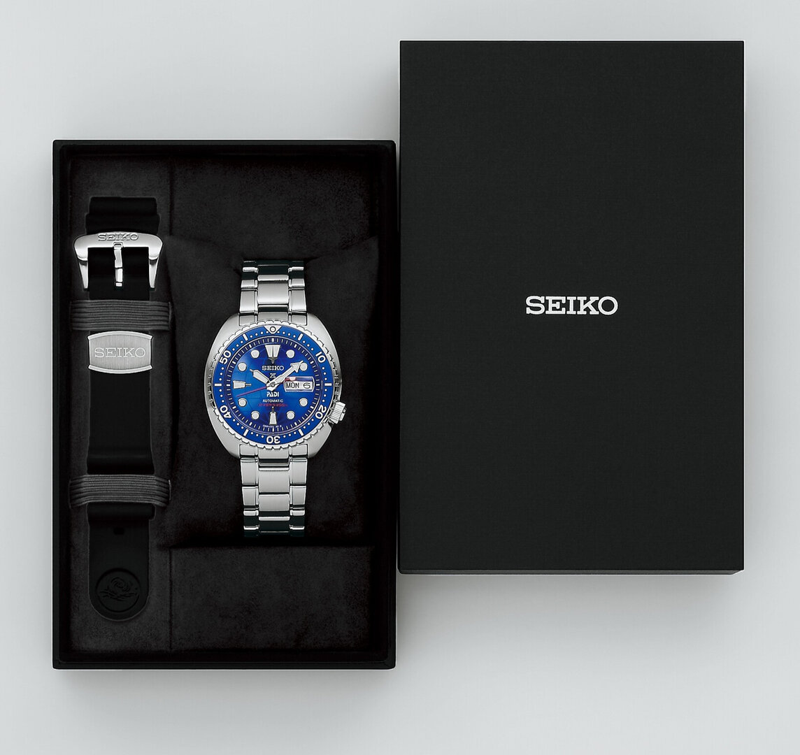 Seiko Prospex Sea Automatic HBB002K1 PADI 60th Anniversary & Seiko 10th ...