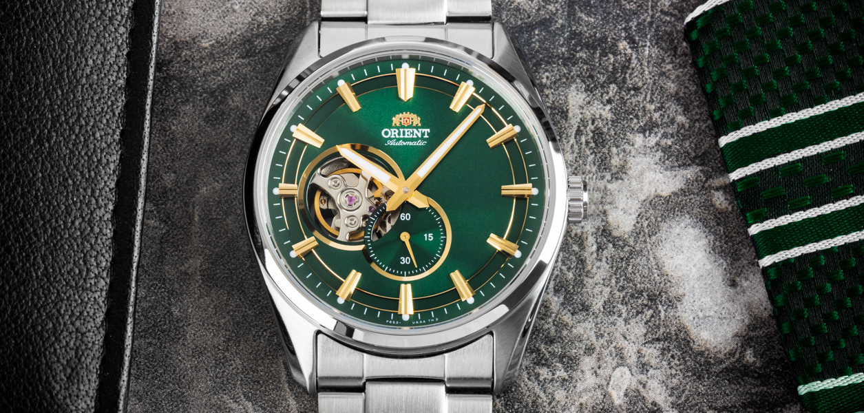 Orient Contemporary Semi-skeleton Automatic RA-AR0008E10B | Hodinky-365.cz